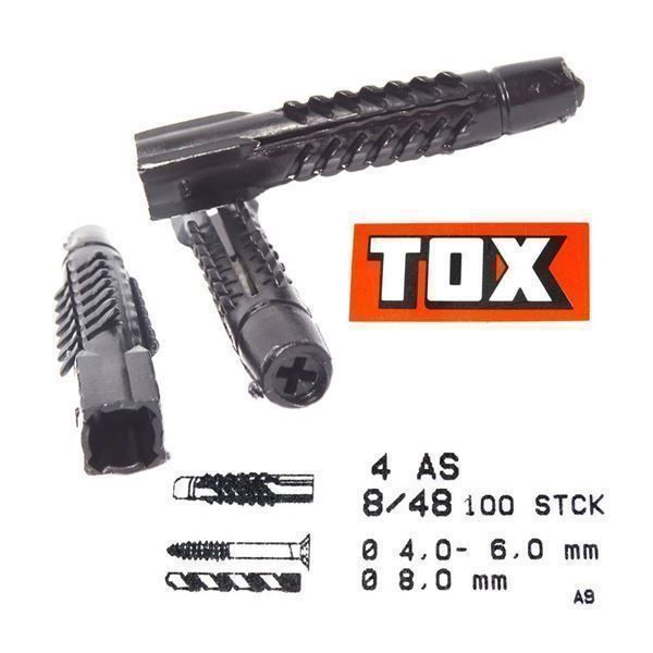 TOX Dübel 4 AS 8-48 100 stück (Neu und originalverpackt) in ...