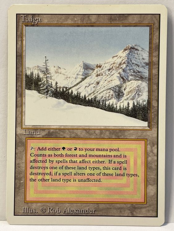 Magic The Gathering - Taiga - english | Kaufen auf Ricardo