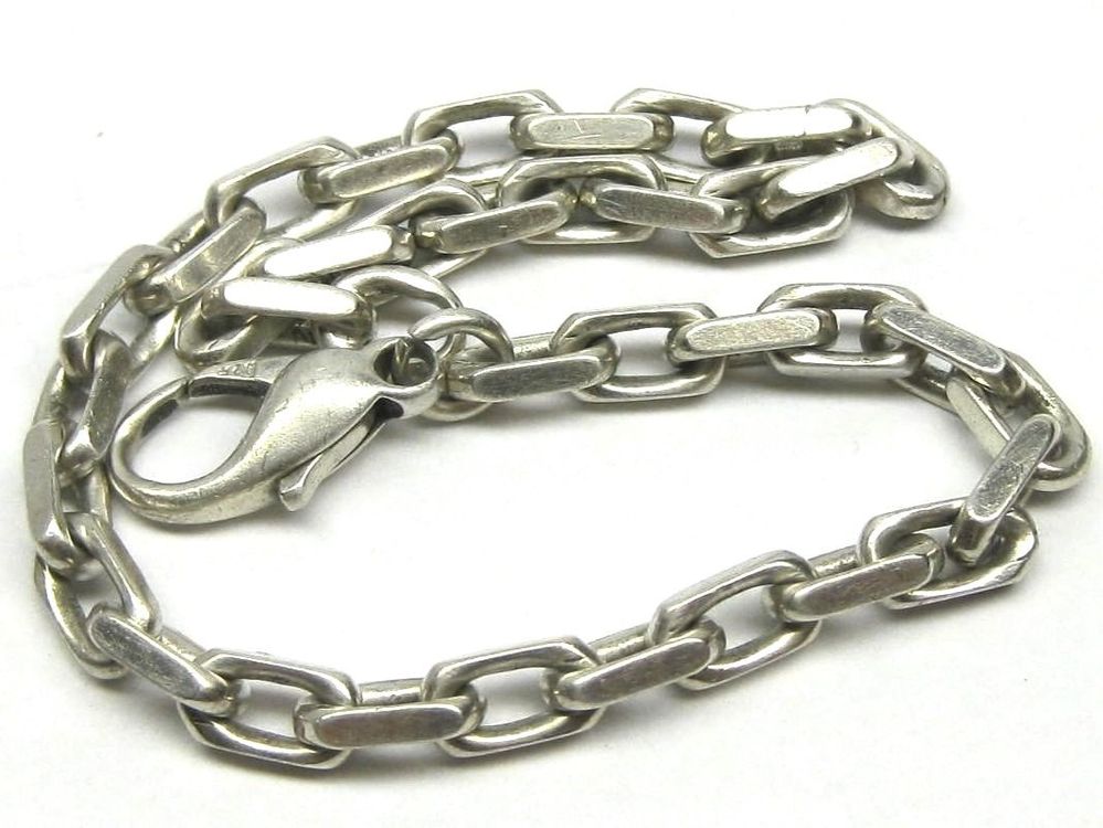 massiv Armband Ankerkette Silber 925 / 22 cm | Kaufen auf Ricardo