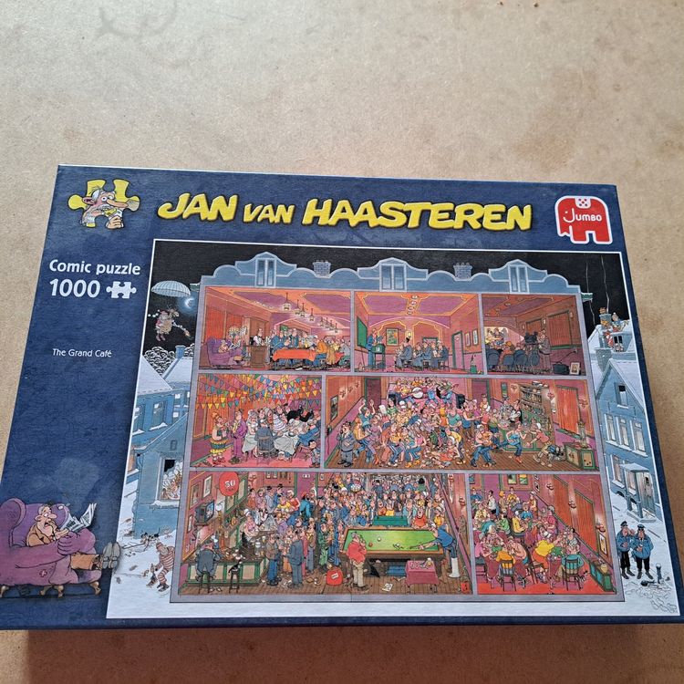 Jan van Haasteren - The Grand Café 1000 Teile (Gebraucht) in Volketswil ...
