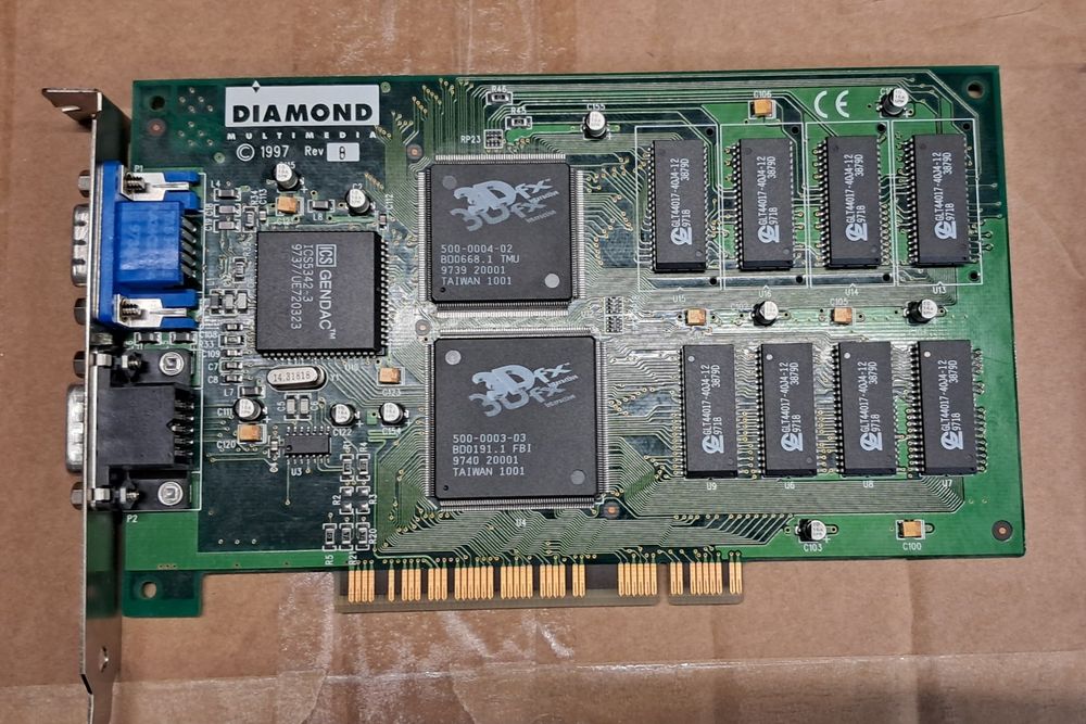 Retro PC: Voodoo1 3dfx - P2 350MHz (Slot 1) - Win98 - Set (Gebraucht ...