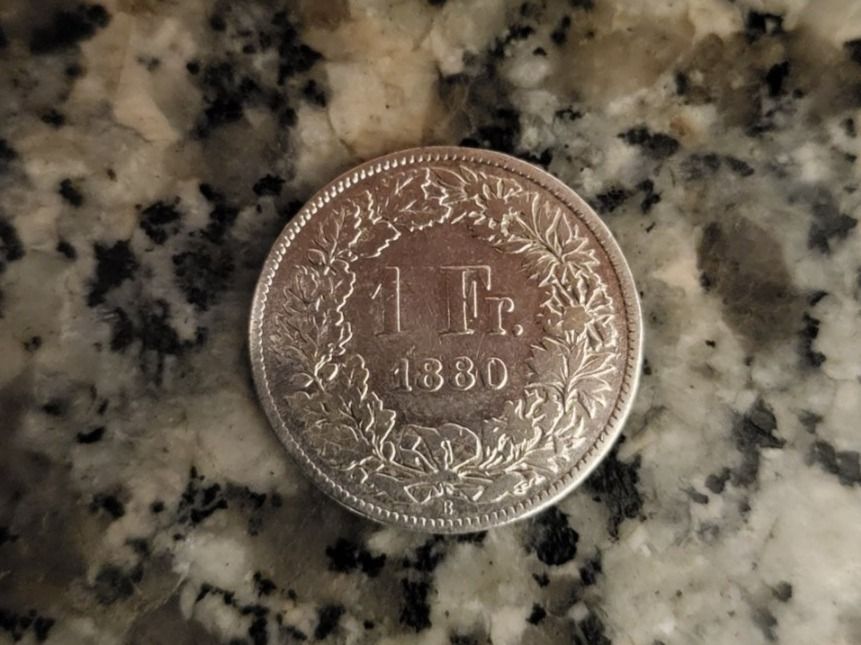 1.- Franken 1880 | Kaufen auf Ricardo