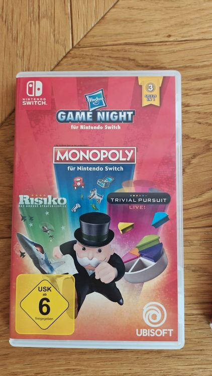 Nintendo Switch Game Night: Monopoly, Risiko, Trivial Pur... (Gebraucht ...