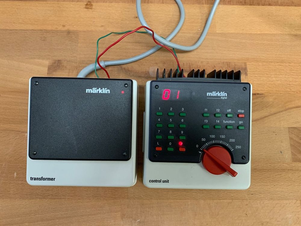 Märklin 6021 Control Unit & Märklin Trafo 6002 (Gebraucht) in ...