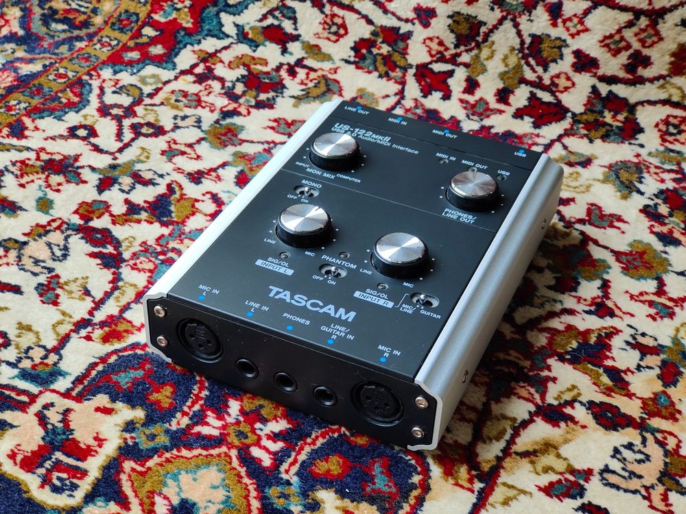 Tascam US-122MKII USB Audio/Midi Interface (Gebraucht) in Zürich für ...