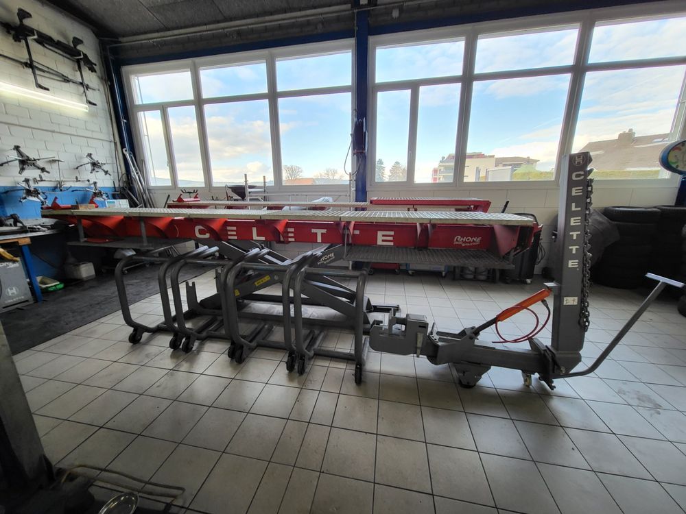 Celette Richtbank mit Lift (Werkstatteinrichtung) | Kaufen auf Ricardo