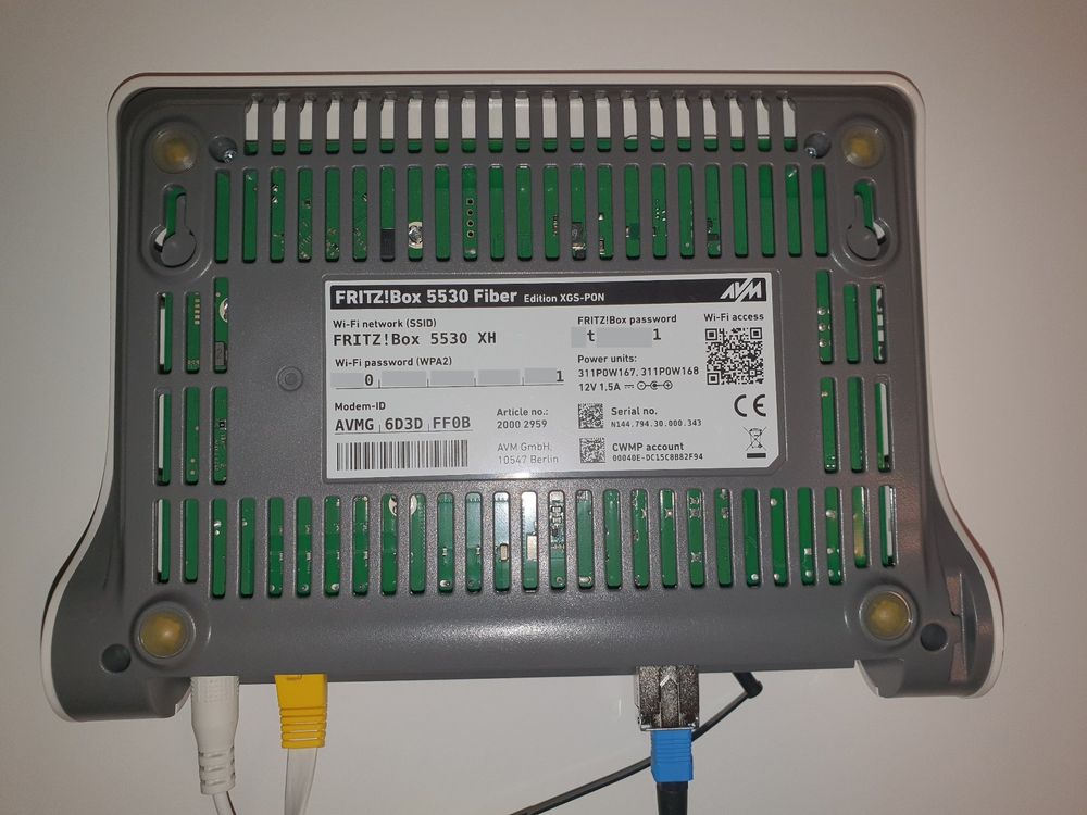 FritzBox 5530 Fiber Edition XGS-PON (Gebraucht) in für CHF 70 – mit ...
