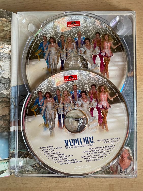Mamma Mia! CD Deluxe Album mit DVD und Soundtrack (2008) | Kaufen auf ...