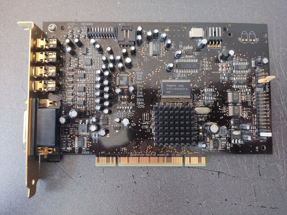 Creative SB0460 SoundBlaster X-Fi XtremeMusic 7.1Ch Win XP (Gebraucht ...