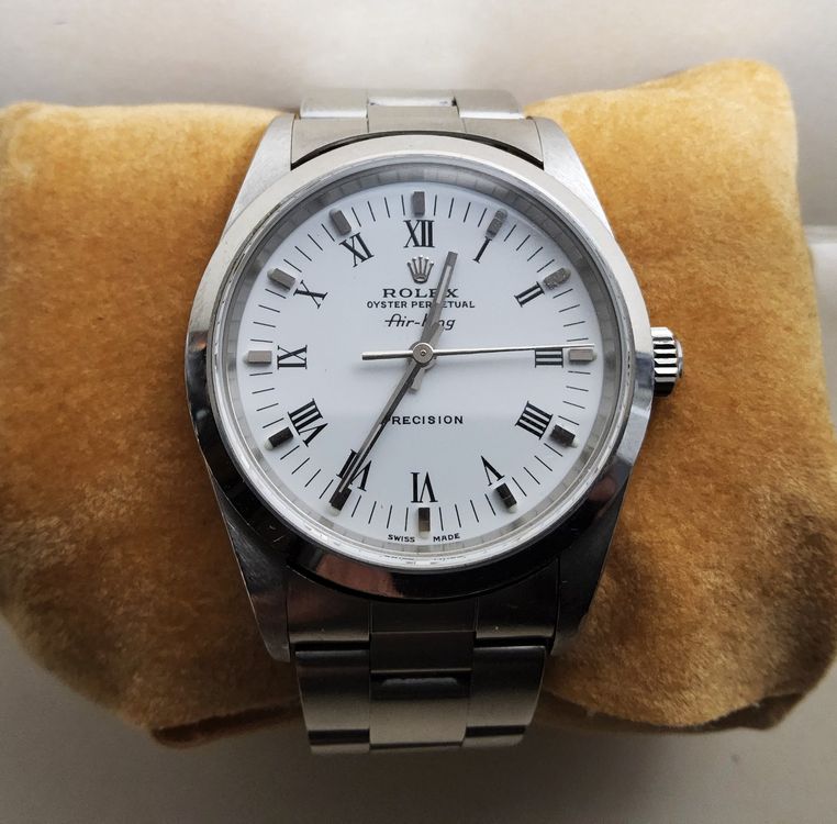 ROLEX Air-King Oyster Perpetual Precision 34 - White Dial | Kaufen auf ...