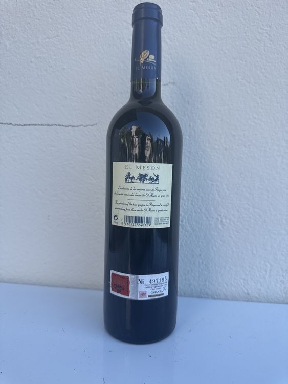 El Meson Rioja Crianza 2003 - Edler spanischer Rotwein🍷 (Gebraucht) in ...