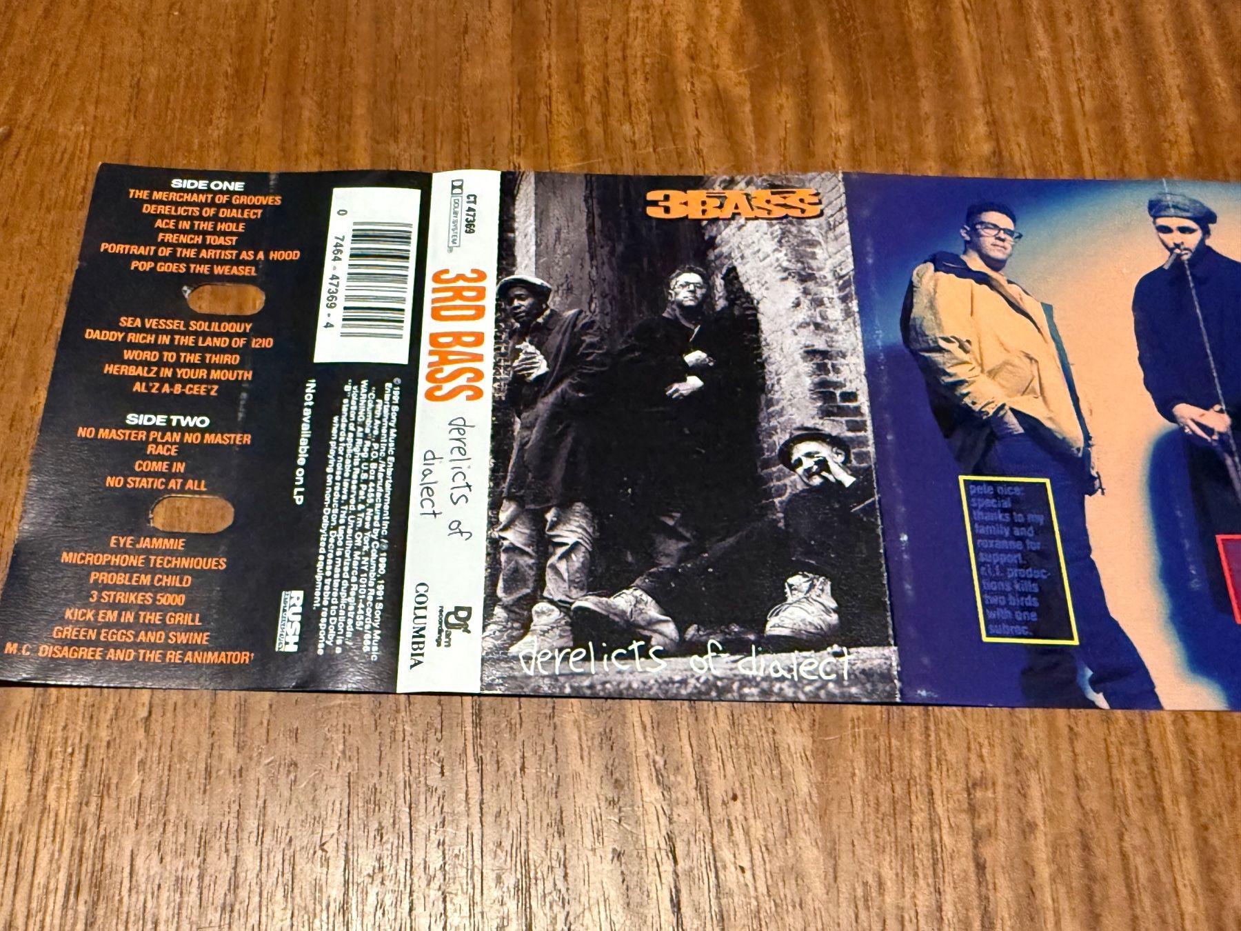3RD BASS - derelicts of dialect / US 1991 MC (Gebraucht) in Delémont ...