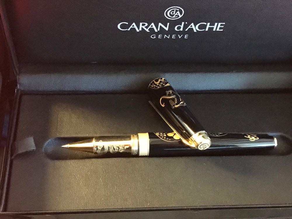 CARAN d`ACHE YEAR OF THE SNAKE Lim. Edition, Neupreis 2700.- (Gebraucht ...