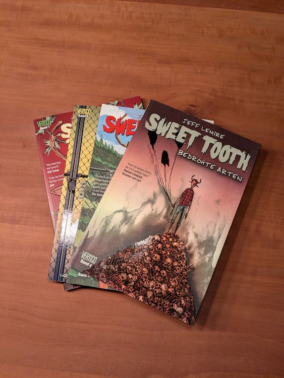 Sweet Tooth Comics Band 1-4 Bedrohte Arten (Neu (gemäss Beschreibung ...