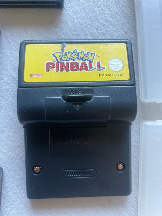 7 Gameboy Spiel / 3 Gameboy Color Spiele & 1 Pokémon Pinball | Kaufen ...