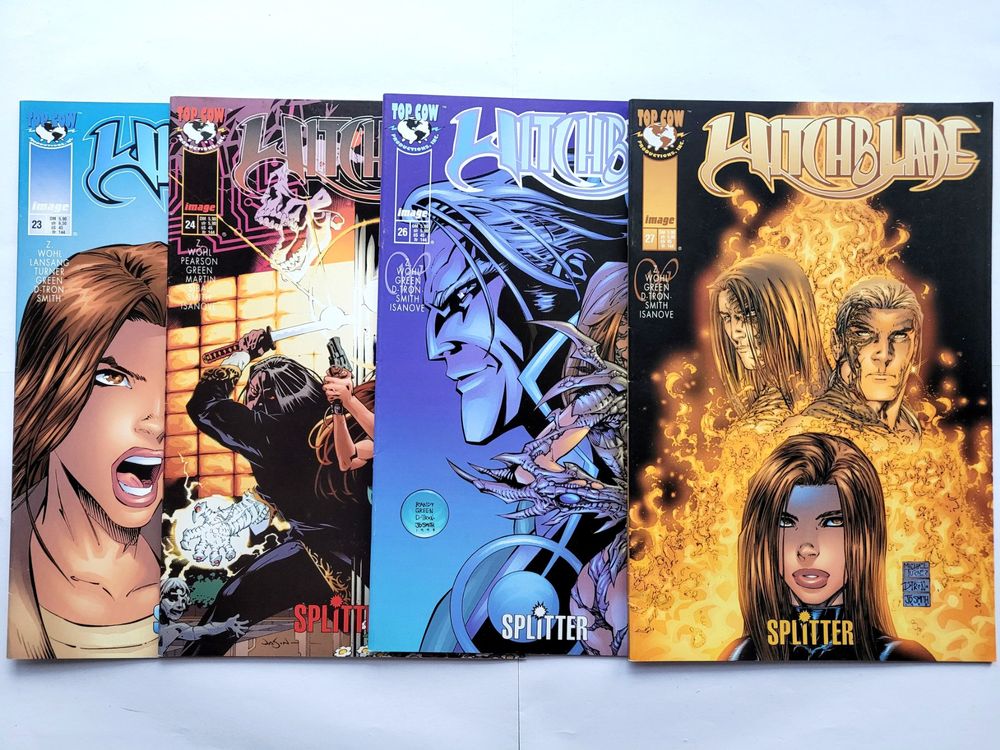 WITCHBLADE Nr.23,24,26,27, von 1999 | Kaufen auf Ricardo