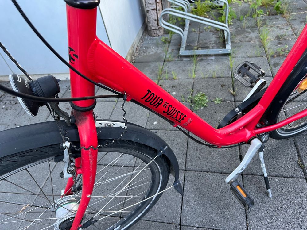 Tour de Suisse Damen Velo, rot, Nexus 7 Gang Schaltung, 20` (Gebraucht ...