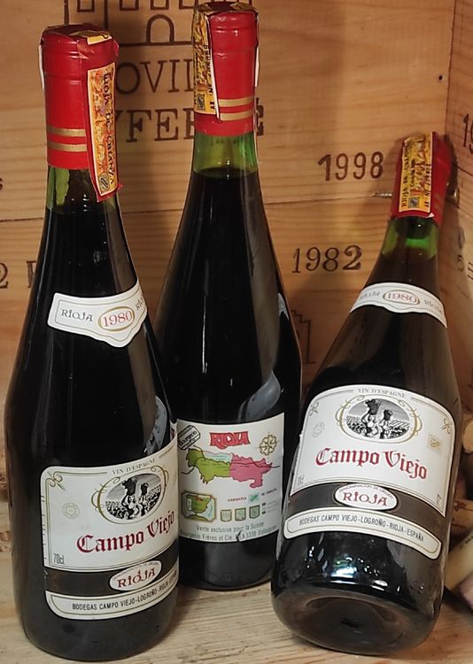 3 x 1980 Rioja Campo Viejo (Neu (gemäss Beschreibung)) in Büsserach für ...