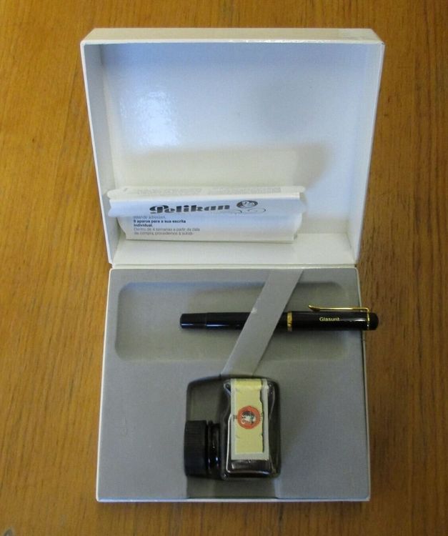 Glasurit Füller Pelikan Füllfederhalter Werbegeschenk 80er | Kaufen auf ...