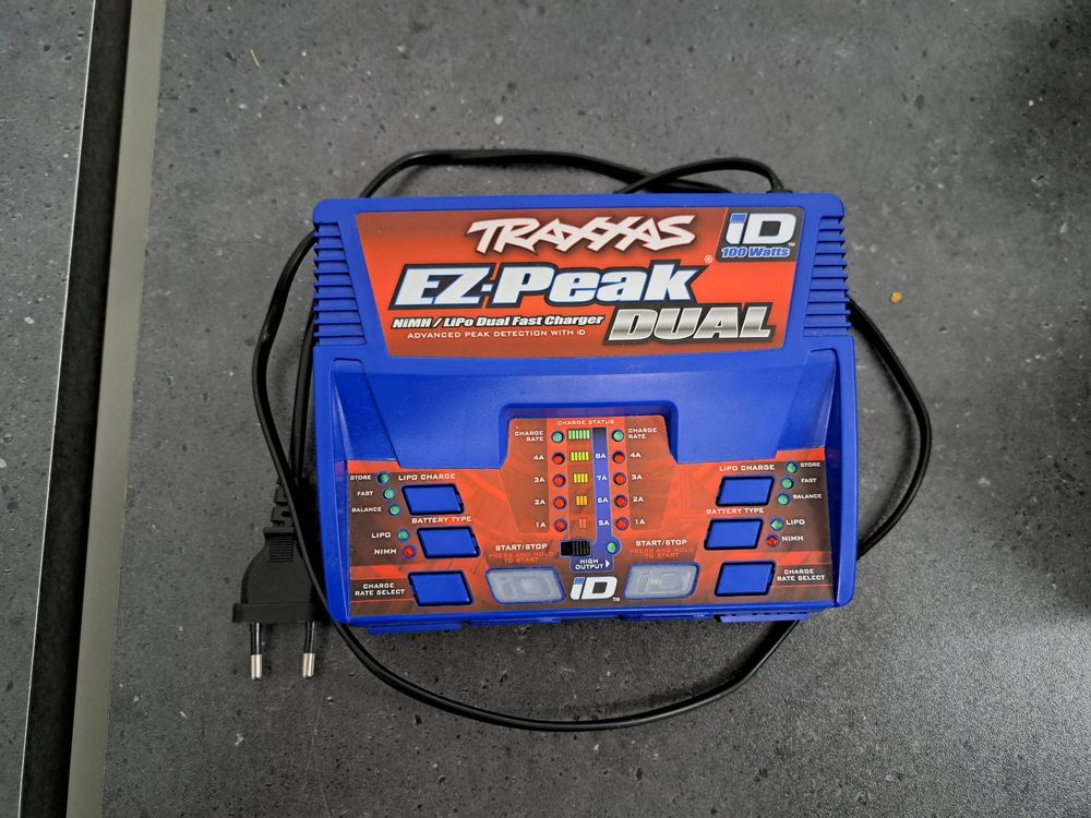 Traxxas Dual-Ladegerät EZ-Peak 8A, 100W, 2-3S (Neu (gemäss Beschreibung ...
