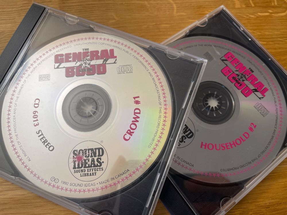 Original Sound Ideas Soundtracks, 40 CD, 7500 Geräusche (Gebraucht) in ...