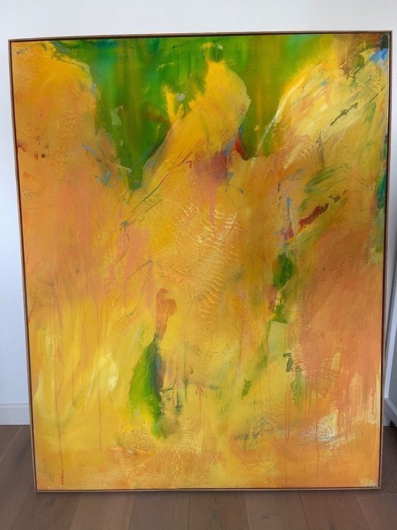 André du Besset (1946), grosses Gemälde, Öl auf Leinwand (Gebraucht) in ...