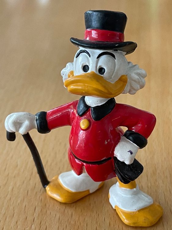 Vintage 80er/90er Bully Figur Dagobert Duck mit Spazierstock (Gebraucht) in Rüti ZH für CHF 30 ...