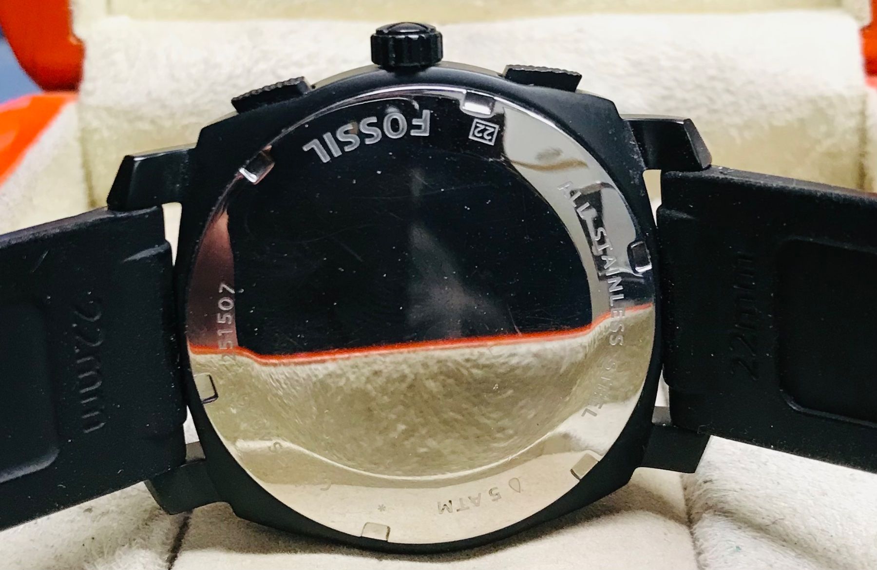 FOSSIL Chronograph Herrenuhr 45 mm ( Neupreis : 249 CHF ) (Gebraucht ...