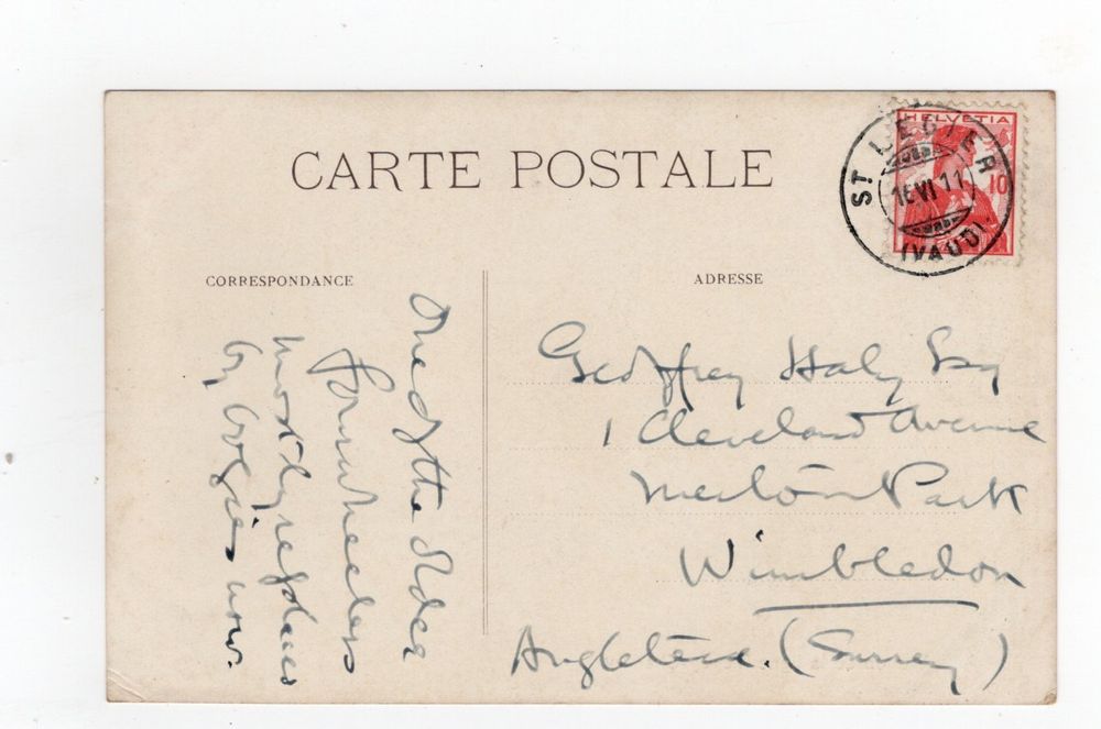 Vevey Chamby Bahn Foto AK (!!) 1911 (Gebraucht) in Rapperswil SG für ...