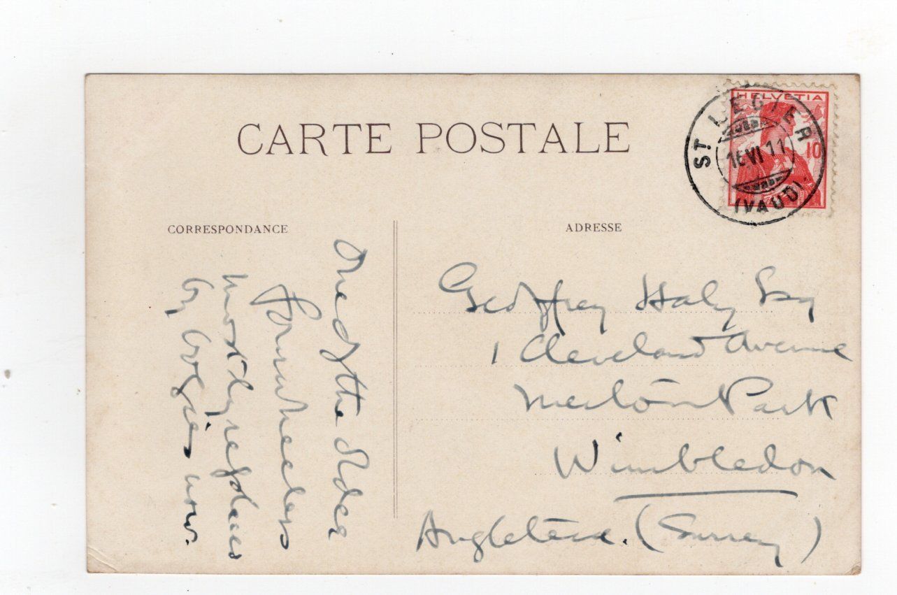 Vevey Chamby Bahn Foto AK (!!) 1911 (Gebraucht) in Rapperswil SG für ...