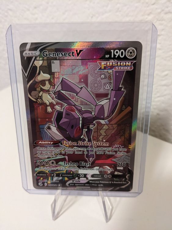Pokemon Fusion Strike - Genesect V ( EN ) ab 1Fr!!! (Neu (gemäss ...