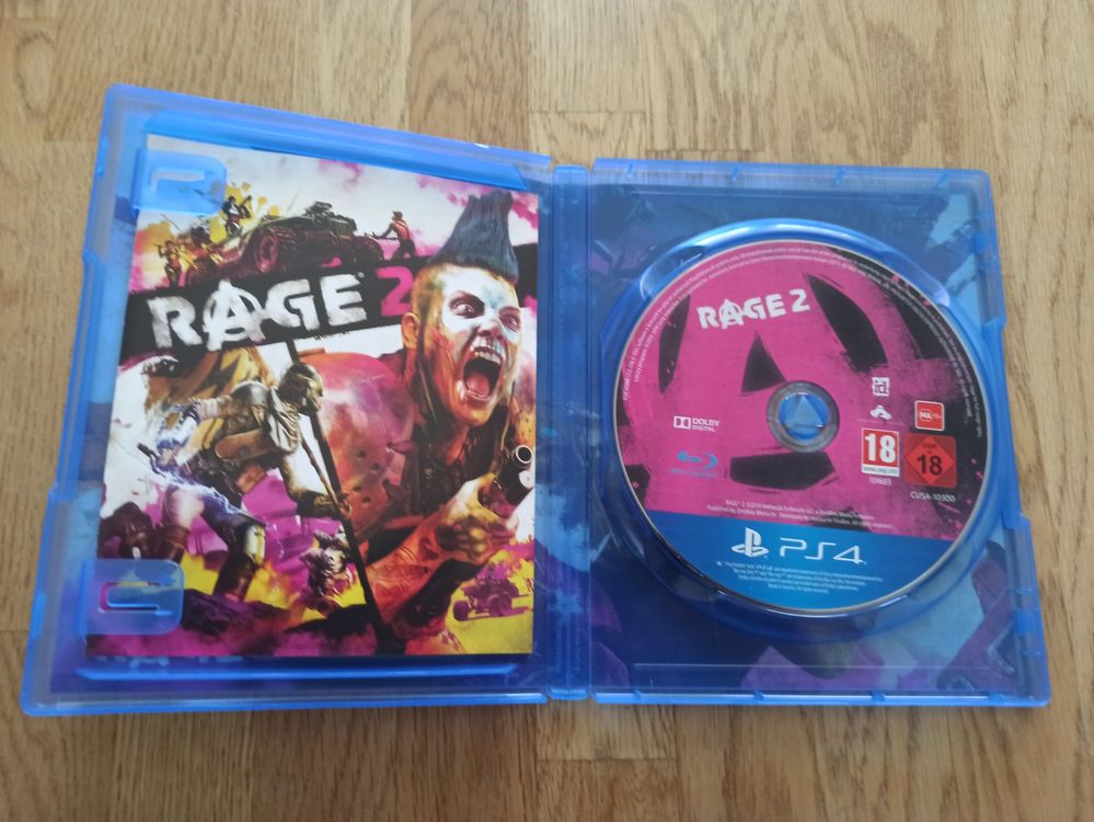 📀🎮📀Rage 2 PS4 / PS5📀🎮📀 (Gebraucht) in Oberweningen für CHF 7.95 – mit ...