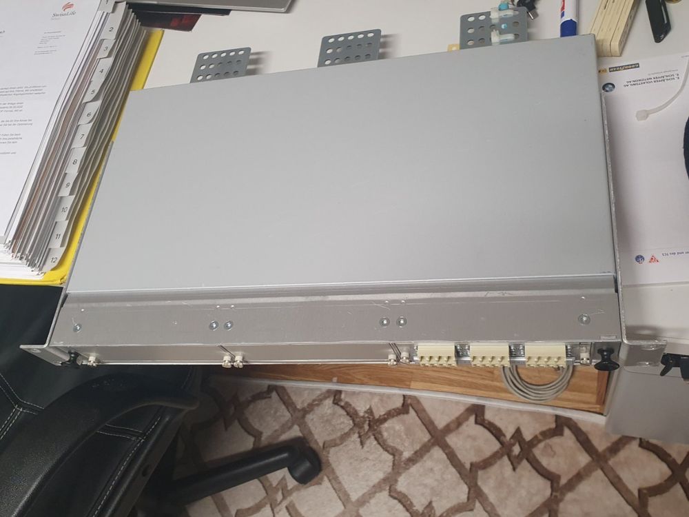 LWL Patch-Panel 19" 19Zoll 1HE mit MTP Modul 3HE CCM (Gebraucht) in Zürich für CHF 16.8 – mit ...
