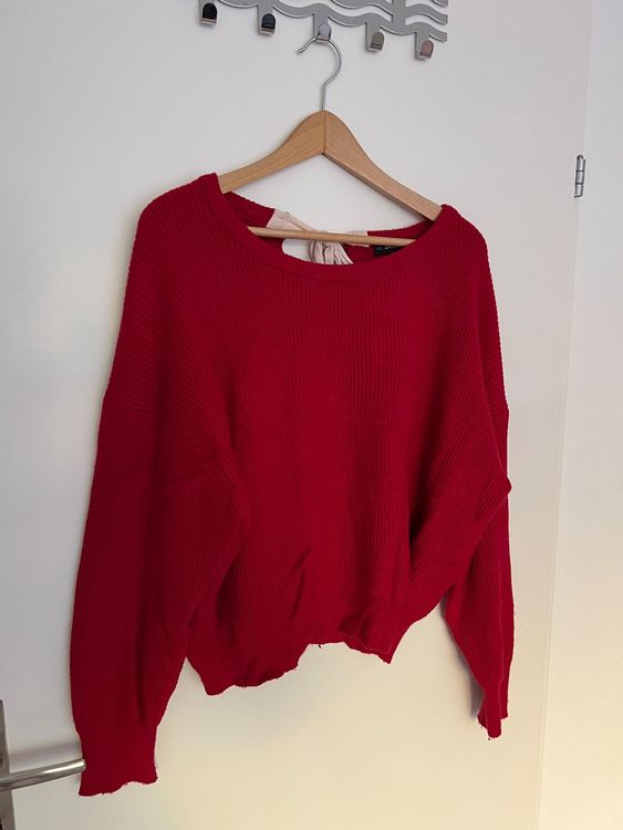 Roter Pullover Zara | Kaufen auf Ricardo
