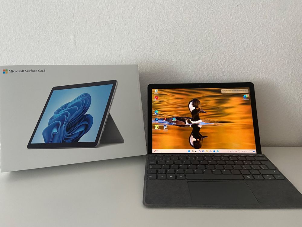 Microsoft Surface Go 3 - 128GB SSD - Top Zustand! Model 2022 (Gebraucht ...