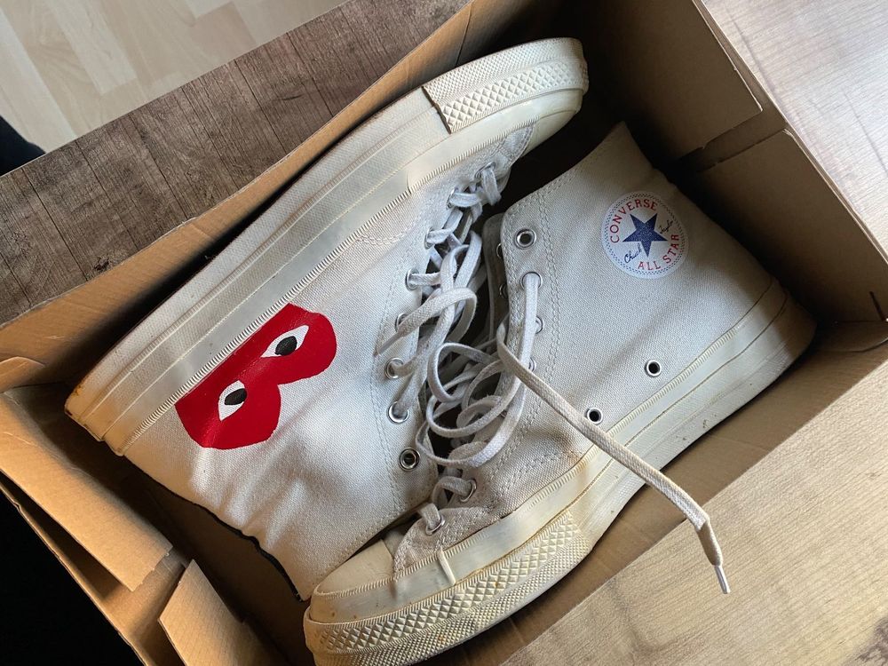 CDG x Converse Beige (Gebraucht) in Basel für CHF 50 – mit Lieferung ...