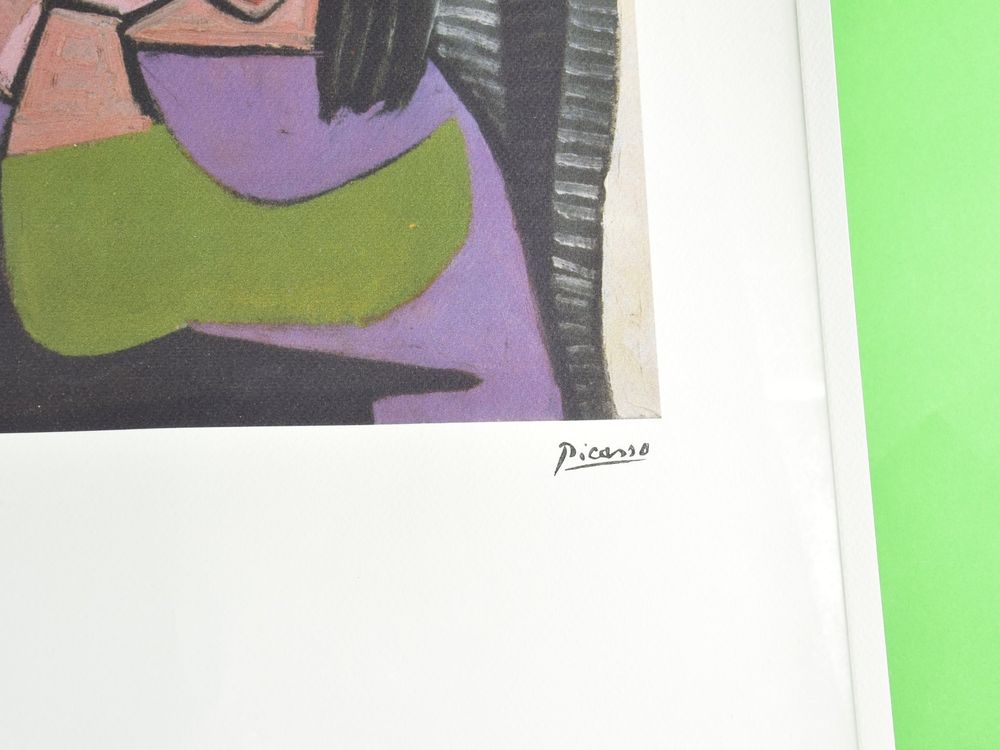 PABLO PICASSO 1881-1973 - NACHDENKLICH- LITHOGRAPHIE 51/200 | Kaufen auf Ricardo