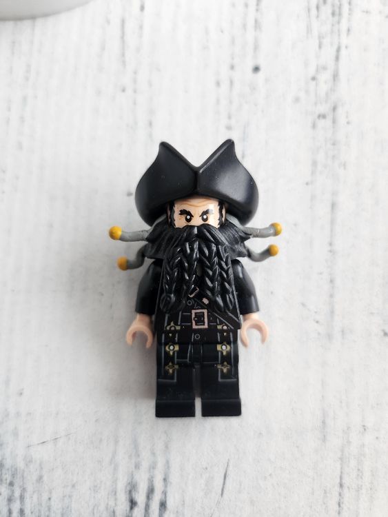 Lego Blackbeard 4192 4195 Piraten der Karibik Minifigur (Gebraucht) in ...