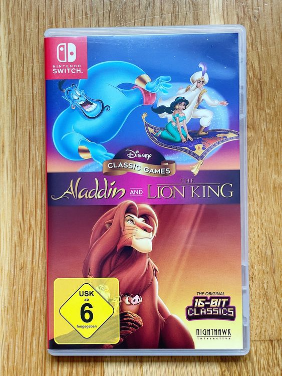 Disney Classic Games Aladdin & Lion King Nintendo Switch (Gebraucht) in ...