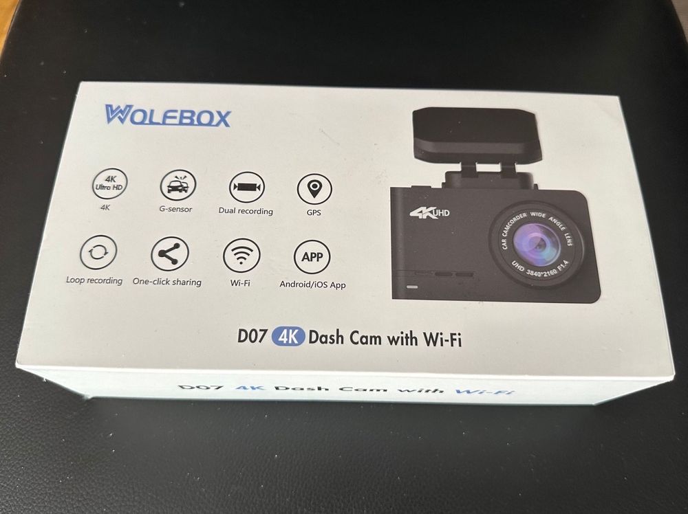 Dash Cam Wolfbox D07 - 4K - WiFi (Neu und originalverpackt) in Genève für CHF 60 – mit Lieferung ...