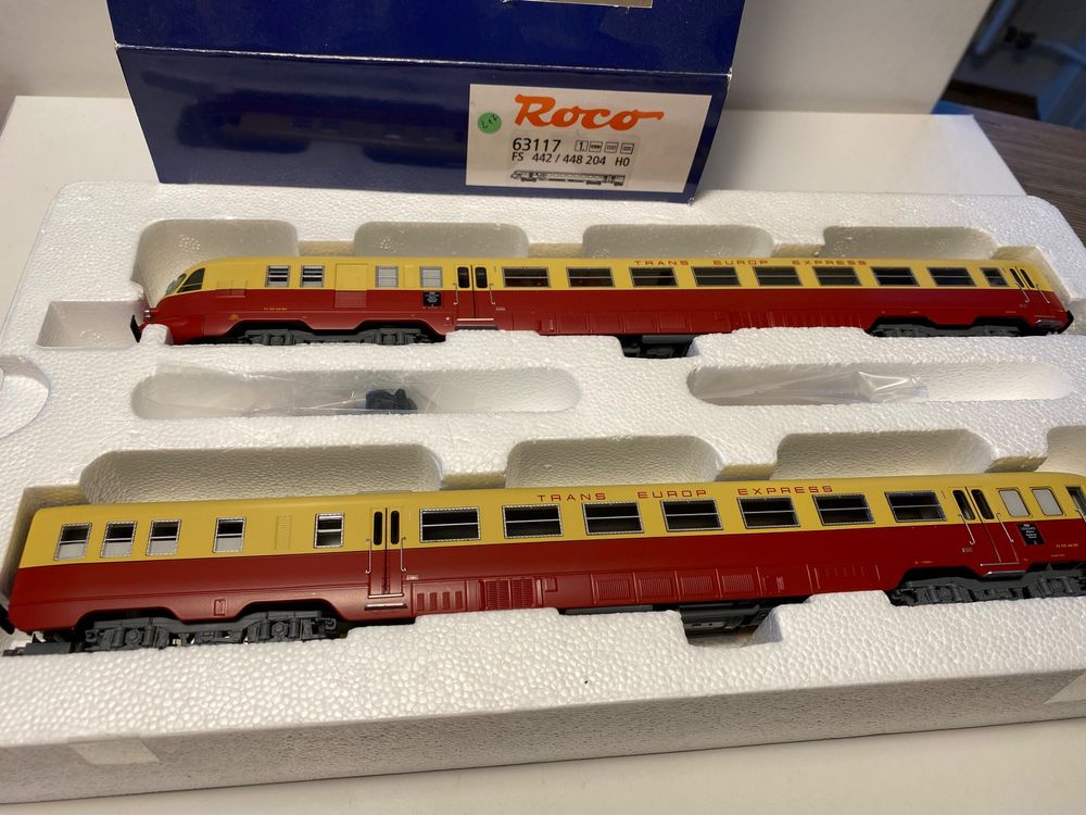 Roco 63117 Triebwagen der FS „TEE Lemano“ Digital mit Sound | Kaufen ...