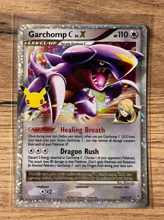 Garchomp C Lv. X Pokemon Celebrations SV 145 (Neu (gemäss Beschreibung ...