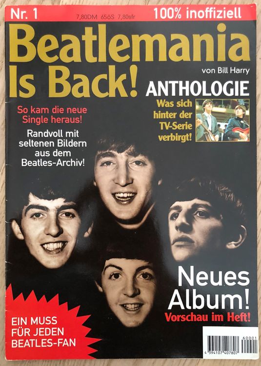 BEATLES - "Beatlemania is back" - Sammler Magazin 1996 (Gebraucht) in ...