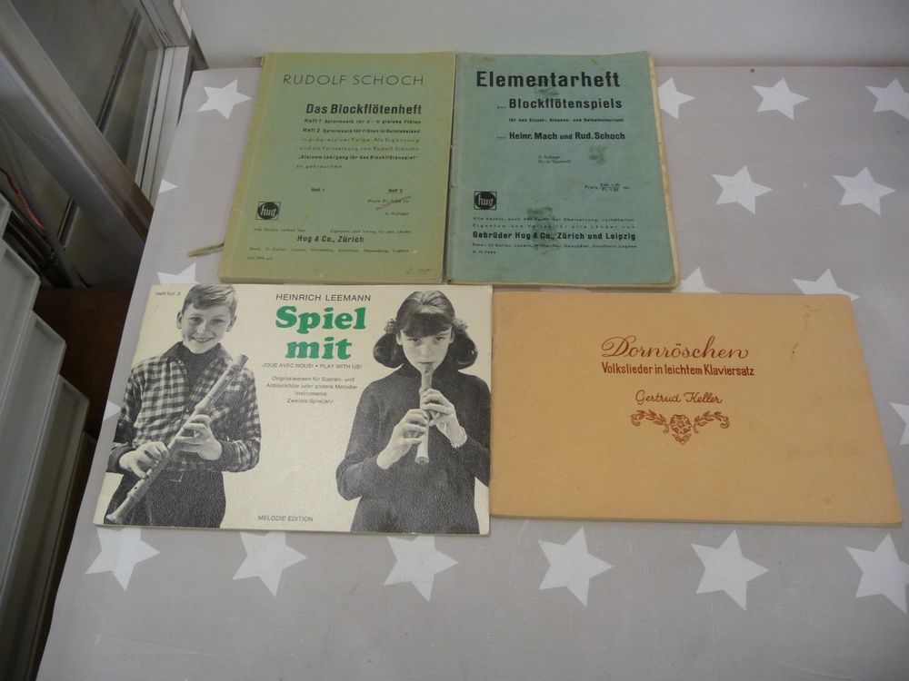 alte Noten Blockflöte Klavier usw. (Gebraucht) in Rafz für CHF 1 – mit ...
