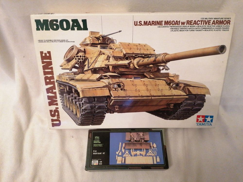 Tamiya M60 A1 + Verlinden Dozer Blade in1/35 | Acheter sur Ricardo