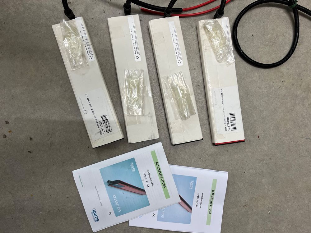 Lot de 4 Électrodes de charge haute densité IONTIS 7152 (Neu (gemäss ...