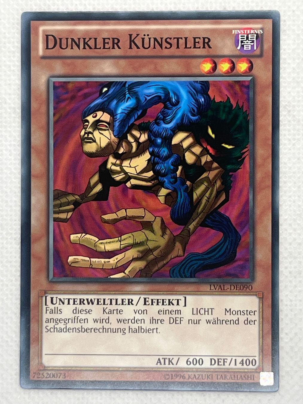 Yu-Gi-Oh! Karte: Dunkler Künstler - Selten & Top Zustand (Gebraucht) in ...