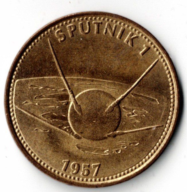 Sputnik 1_1957_Shell Medaille (Gebraucht) in Hombrechtikon für CHF 2 ...