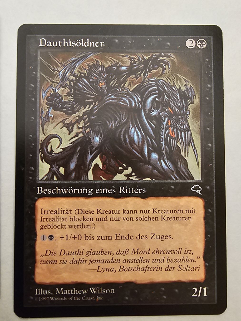 Magic the Gathering: Schwarze Ritter Karten Sammlung! (Gebraucht) in ...