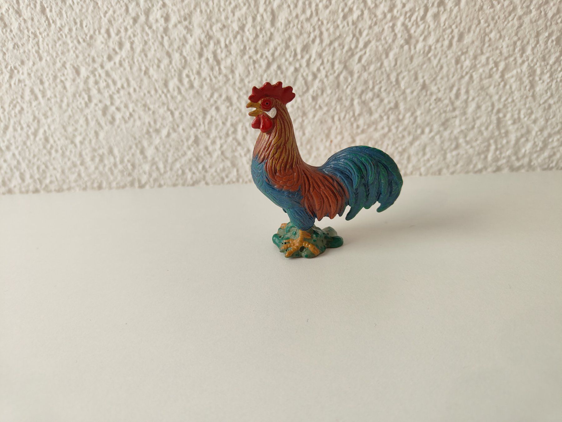 Schleich Hahn Hühner Göggel Bauernhof Vogel Hahn 1999 Huhn (Gebraucht ...